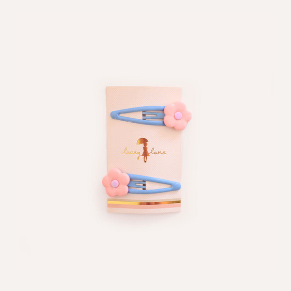 Peach Flower Snaps - Lacey Lane